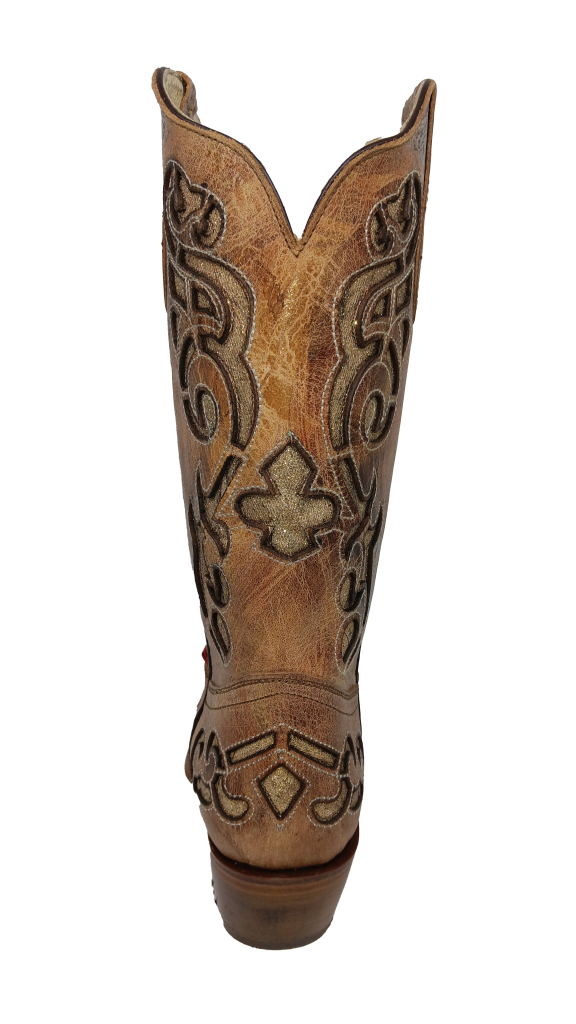 EL CORRAL BOOTS – RODEO LASER ORIX BASTOS – Botas de Cuero Corte Laser ...