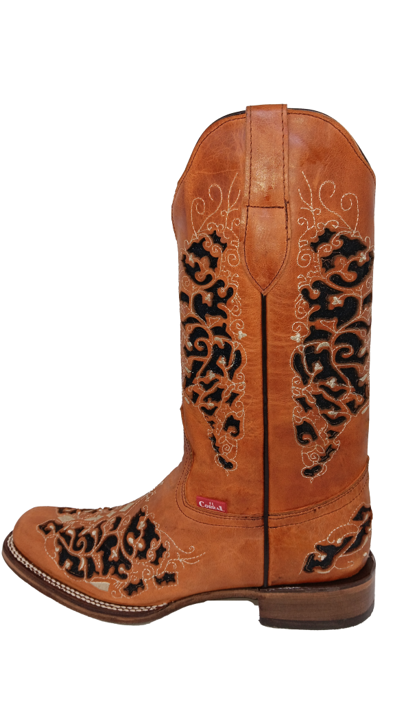 EL CORRAL BOOTS – RODEO LASER SHEDRON FONDO NEGRO – Botas de Cuero ...