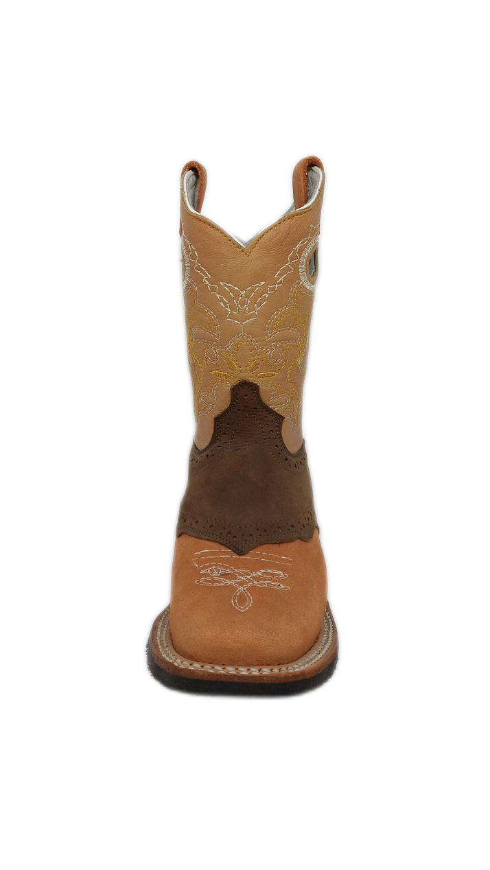 Bota El Corral-Niño-Stile Jinete-Corte Vacuno-Forro Cerdo-Suela Hule ...