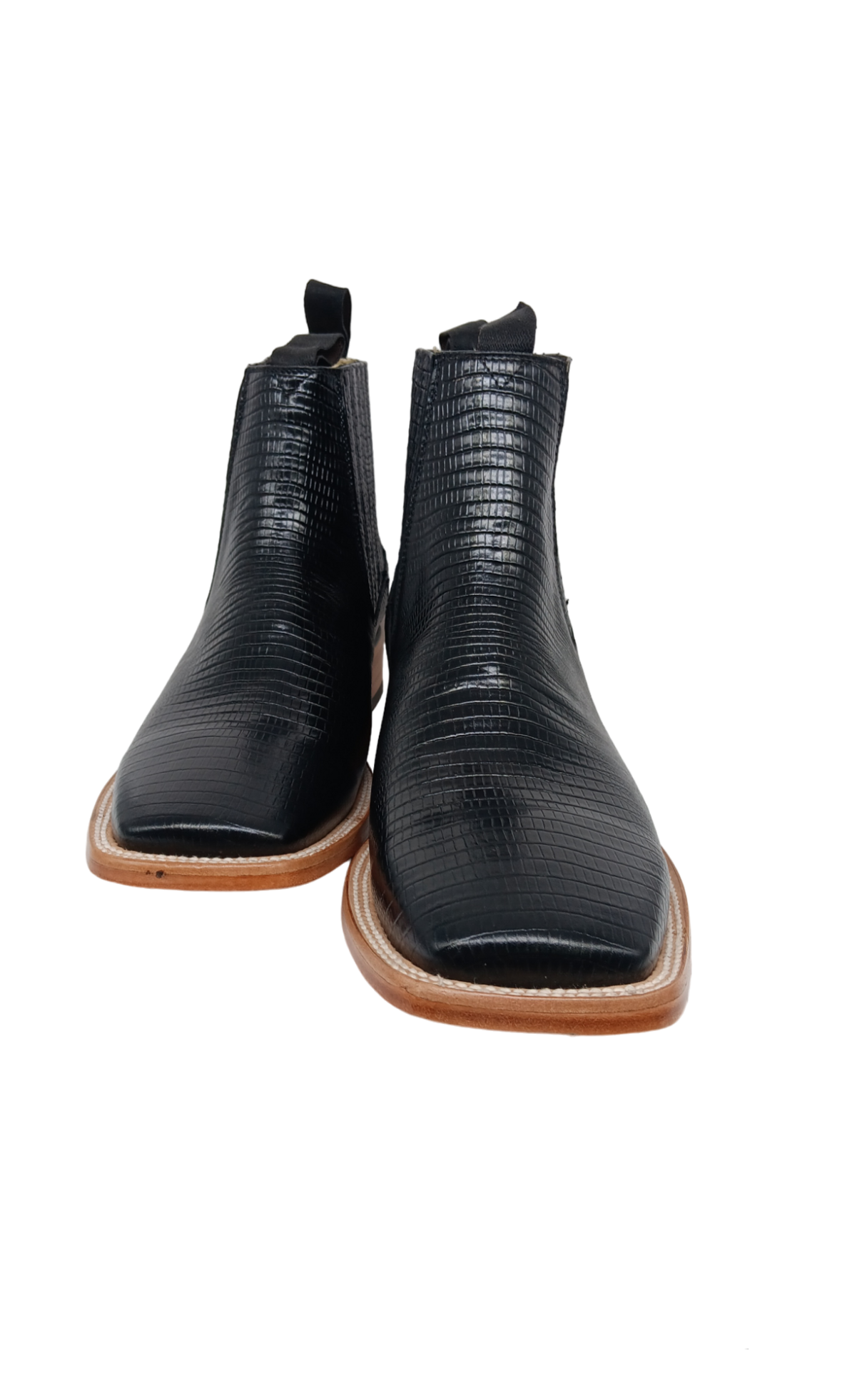 Botin-EL CORRAL-Color Lizard Negro-Orma Pro Rodeo-Echo a Mano – El ...